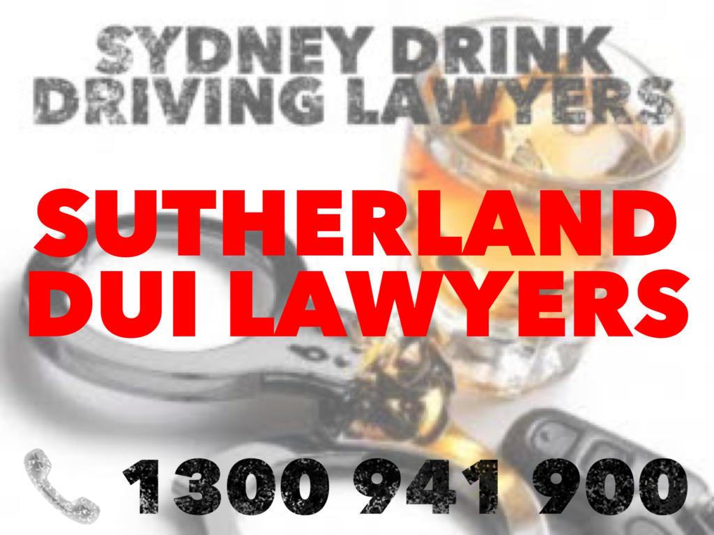 Sutherland DUI Lawyers | Drink Driving Solicitors Sydney NSW